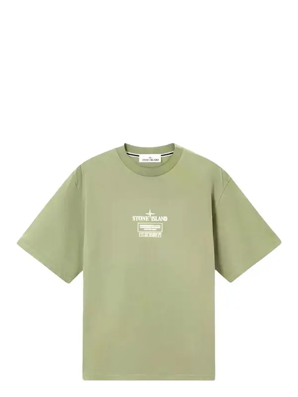 Stone Island Compass-logo T-shirt - Green