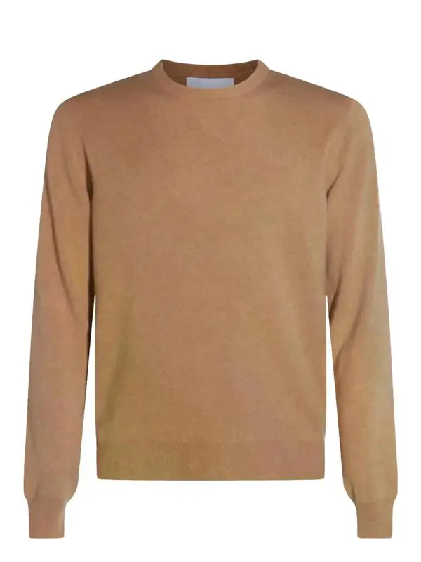 Malo Round-neck Sweater - Brown