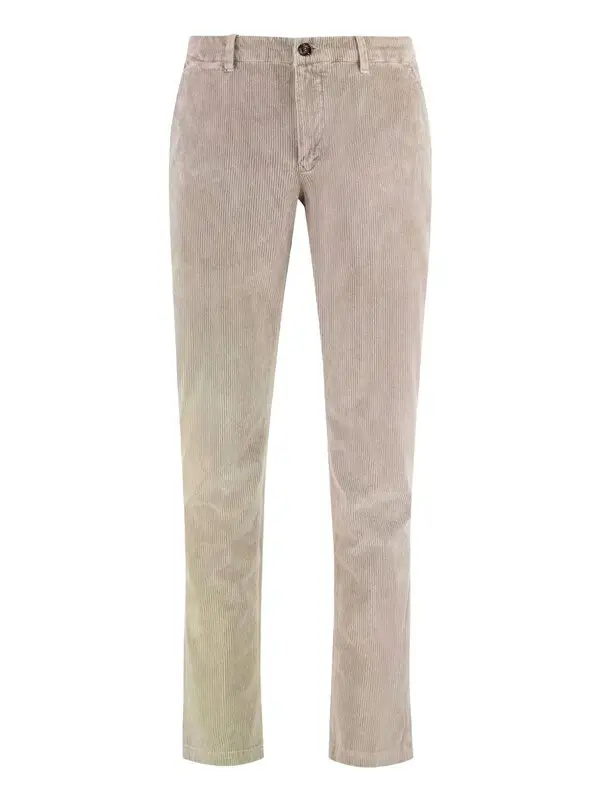MOORER Corduroy Trousers - Neutrals