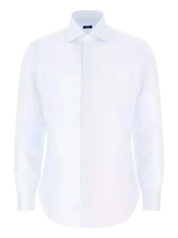 BARBA NAPOLI Button-cuff Shirt - Blue