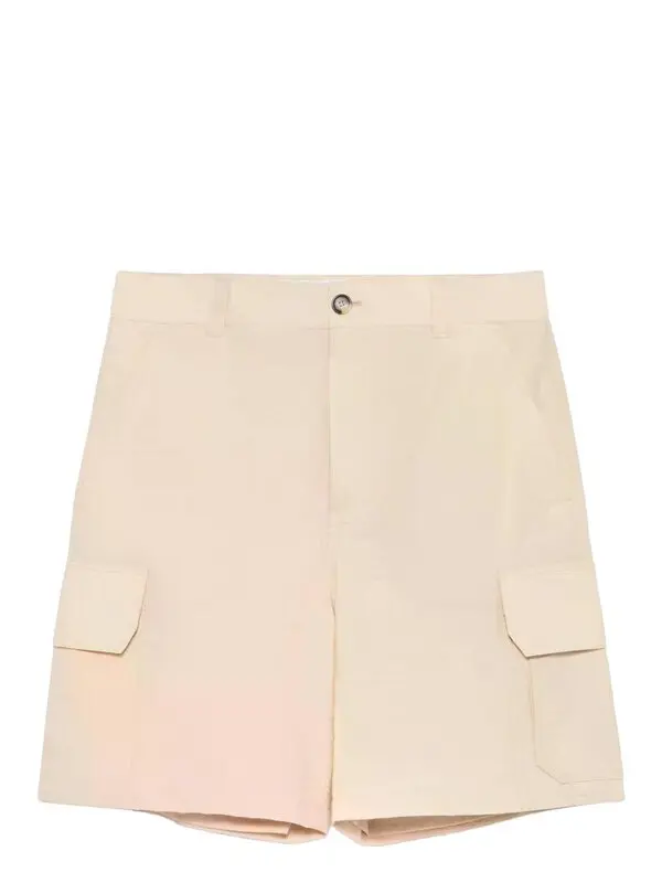 Loewe Logo-patch Cargo Shorts - Neutrals