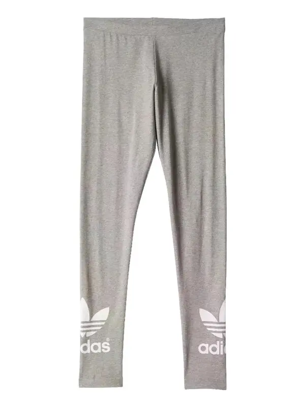 Adidas Logo Leggings - Grey