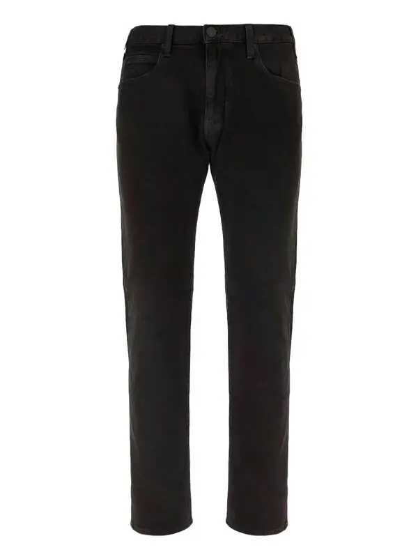 Emporio Armani Logo-plaque Jeans - Grey