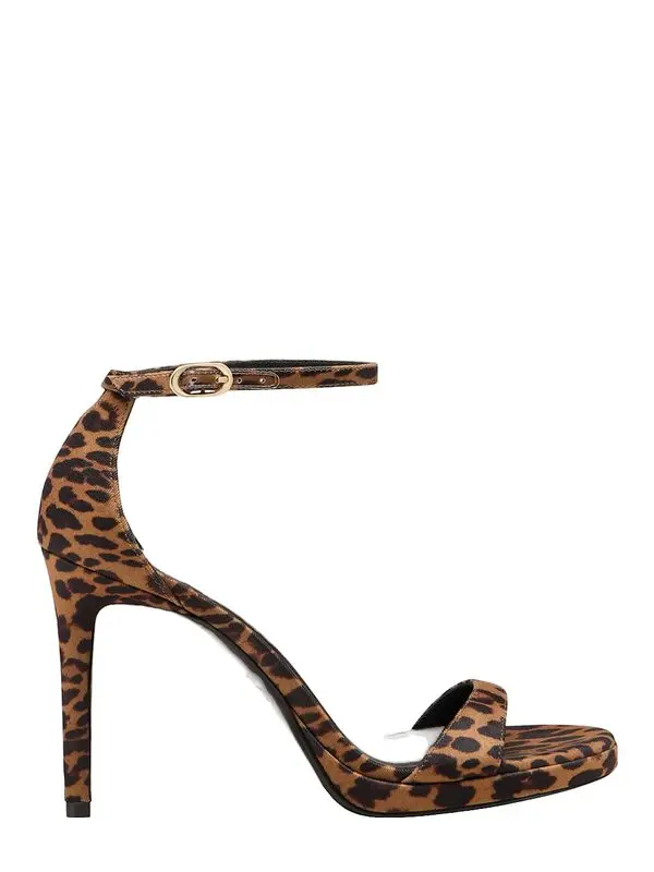 STUART WEITZMAN Nudist Leopard Platform Sandals - Classic