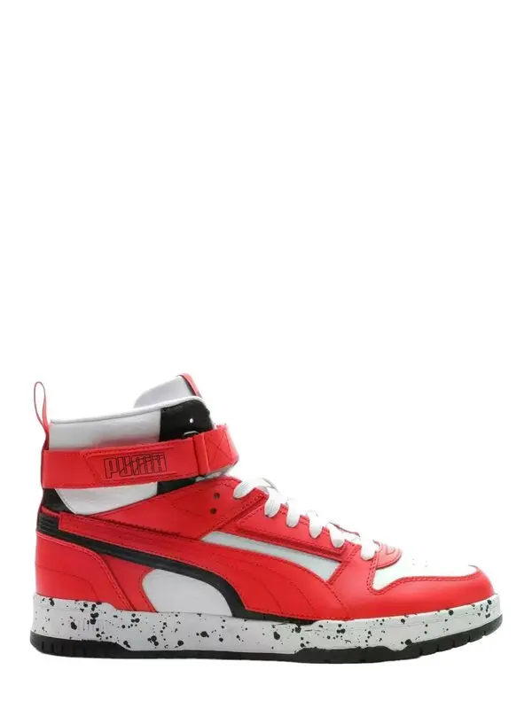 PUMA Rbd Game Varsity Patch High-top Sneakers - Red