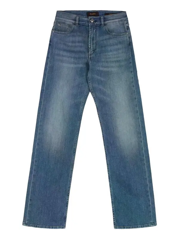 MOORER Five-pocket Jeans - Blue