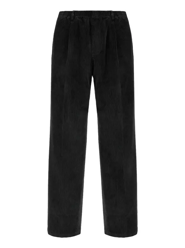 CELLAR DOOR Corduroy Trousers - Black