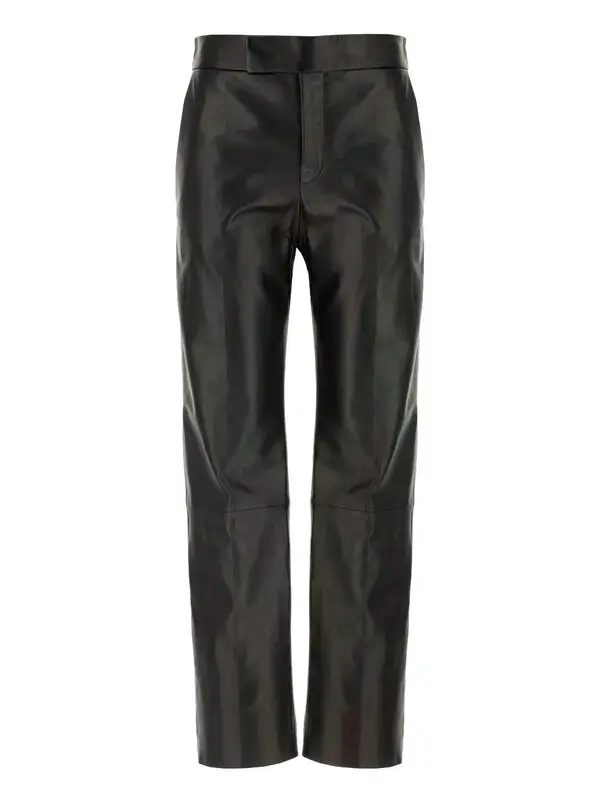 Alberta Ferretti Straight-leg Trousers - Black