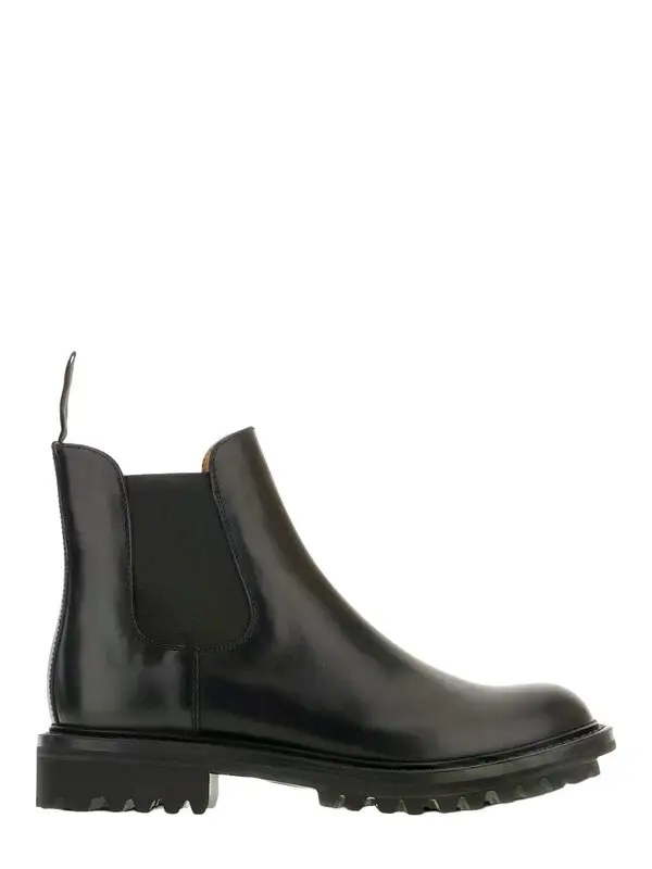 Church's Leather Chelsea Boots - Black