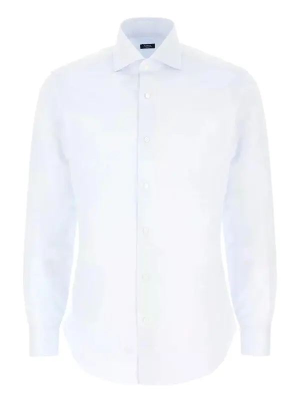 BARBA NAPOLI Button-cuff Shirt - Blue