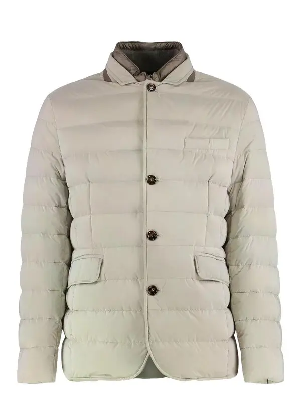 MOORER Padded Jacket - Neutrals