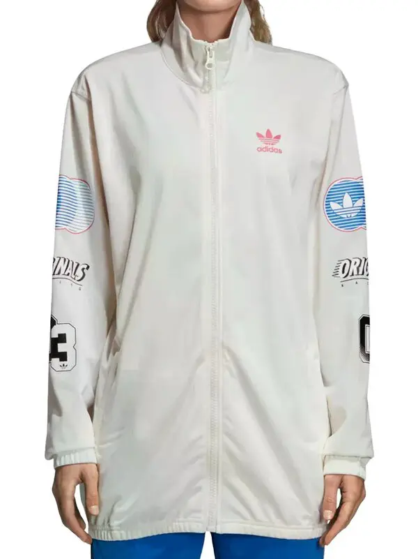 Adidas Stadium Racing Track Jacket - White