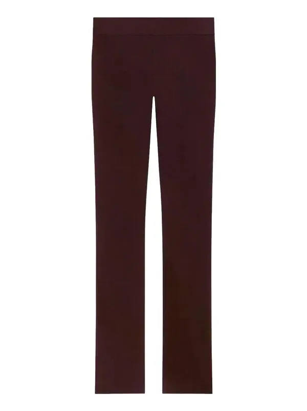 COURREGES Bootcut Interlock Trousers - Red