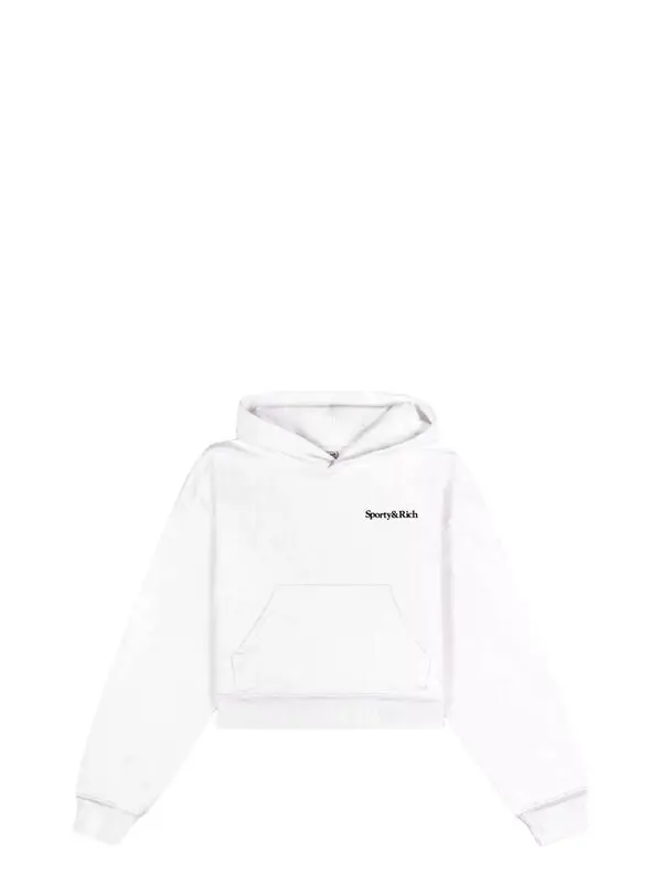 SPORTY & RICH Hoodie - White