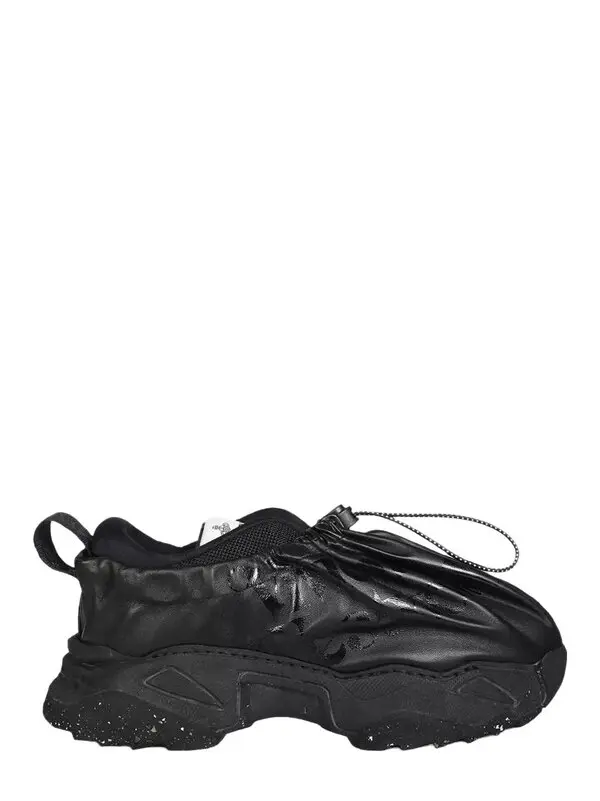 VIVIENNE WESTWOOD Drawstring Leather Sneakers - Black