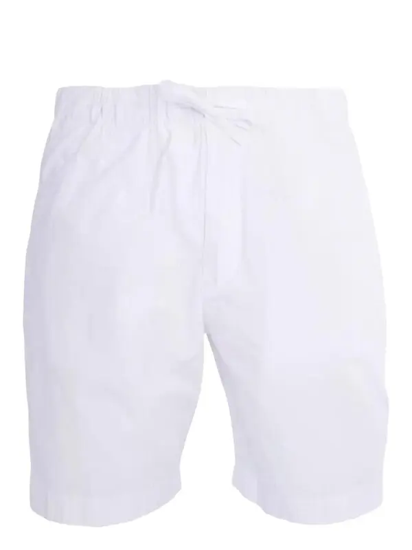 BLUEMINT Elasticated-waist Cotton Blend Shorts - White