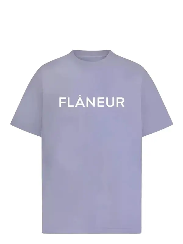 FLANEUR Logo T-shirt - Purple