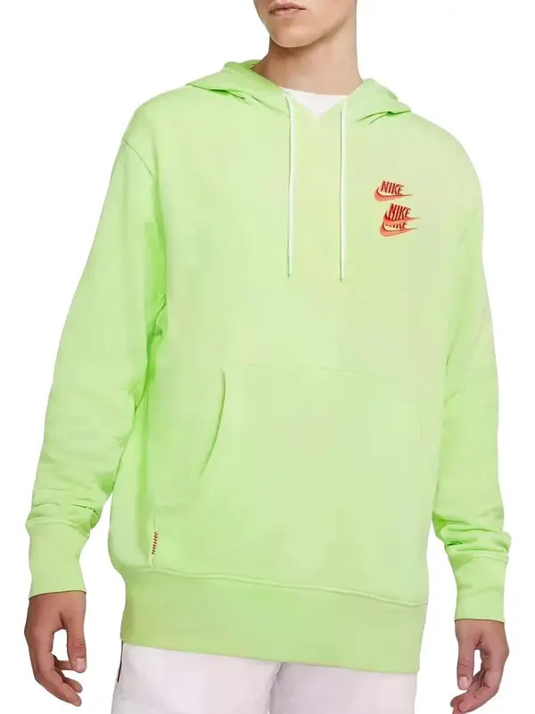Nike Drawstring-hood Hoodie - Green