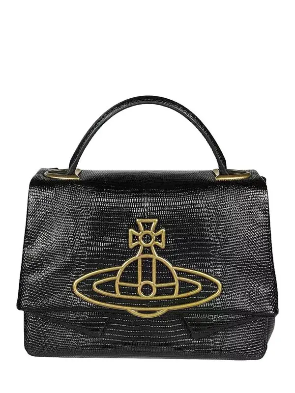 VIVIENNE WESTWOOD Orb-embellishment Tote - Black