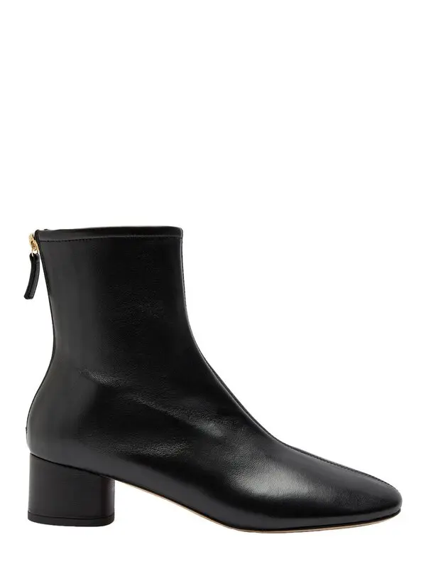 Dear Frances Harlie 45 Leather Ankle Boots - Black