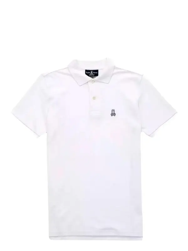 Psycho Bunny Bunny-logo Polo Shirt - White