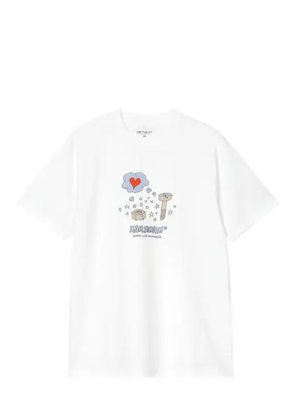 Carhartt Wip Work Life Romance T-shirt - White