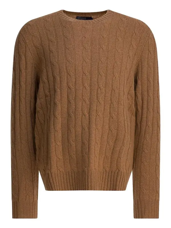 Polo Ralph Lauren Cashmere Cable-knit Sweater - Brown