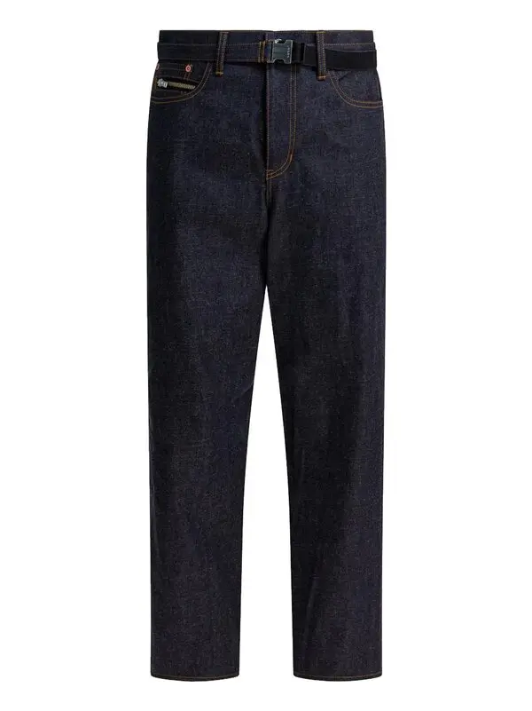 Sacai Relaxed Fit Jeans - Blue
