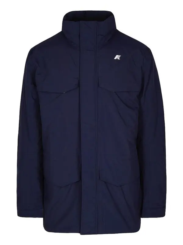 K-WAY Nylon Jacket - Blue Depth