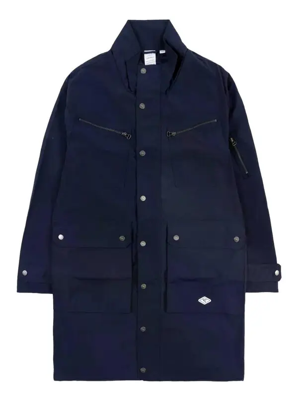 PUMA Multi-pocket Buttoned Coat - Blue