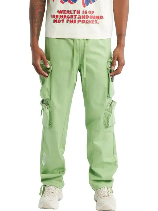 BILLIONAIRE BOYS CLUB Barracks Pull-on Twill Cargo Pants - Forest