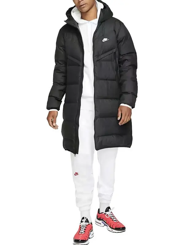 Nike Hooded Coat - Black