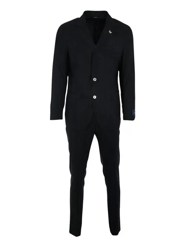TOMBOLINI Single-breasted Suit - Black