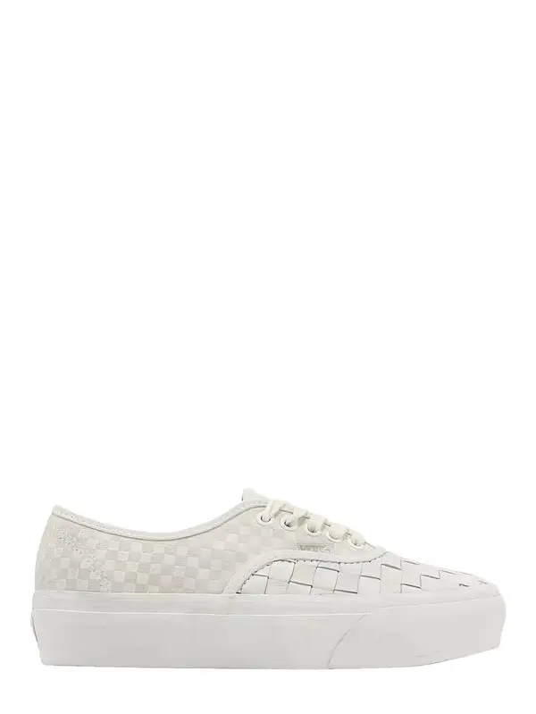 VANS Authentic Platform 2.0 Woven Sneakers - White