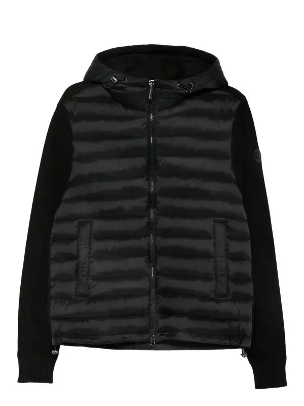 COLMAR Quilted Jacket With Hood - Black