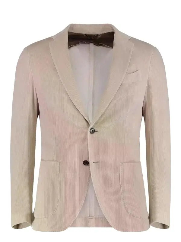 MOORER Audley Corduroy Blazer - Neutrals
