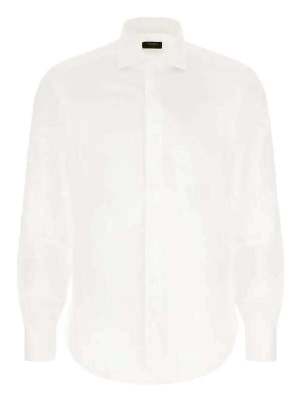 BARBA NAPOLI Button-cuff Shirt - White