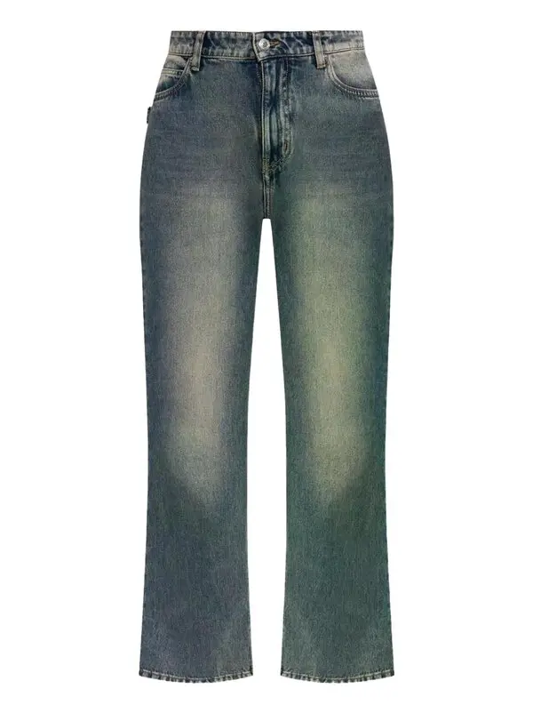 Zadig&Voltaire Faded Straight-leg Jeans - Blue