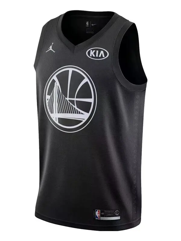 Nike Nba Golden State Warriors Swingman Tank Top - Black