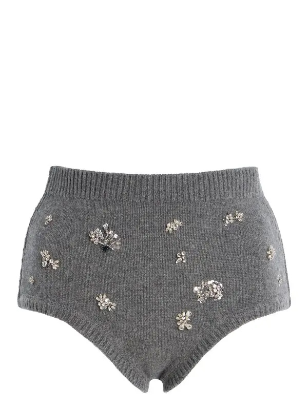 Simkhai Georgie Wool Knickers - Grey