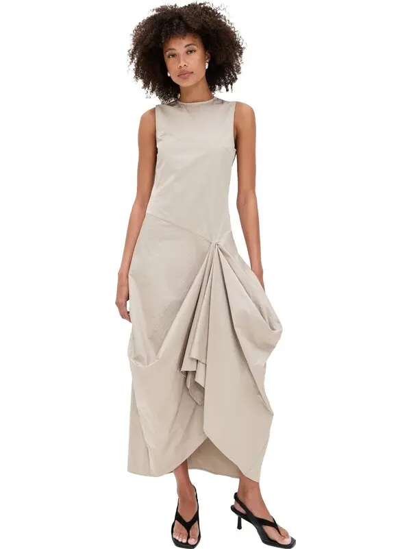 Staud Viola Maxi Dress - Fawn