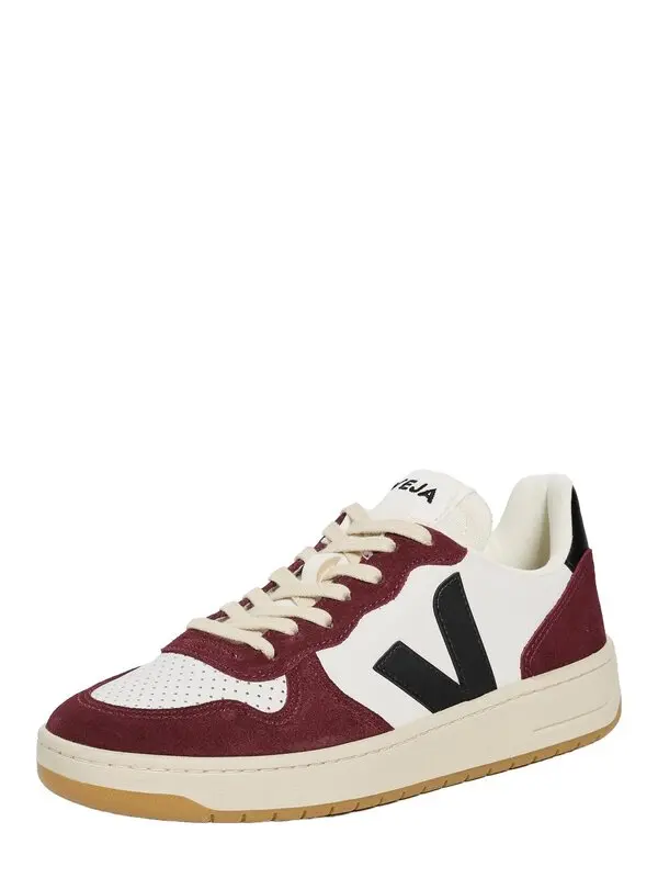 VEJA V-10 Sneakers - White/black/amarante