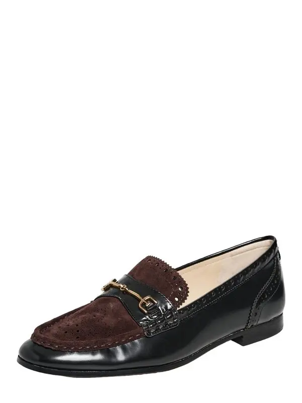 Sam Edelman Liona Loafers - Black/cafe Noir
