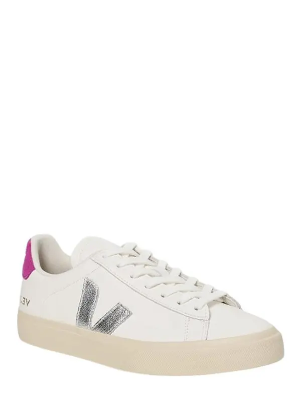 VEJA Campo Sneakers - White/silver/ultraviolet