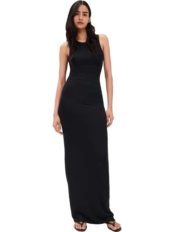 Eterne Sleeveless Maxi Dress - Black