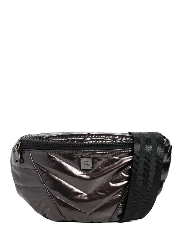 THINK ROYLN Belt Bag - Dark Mocha Patent
