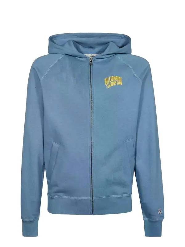 BILLIONAIRE BOYS CLUB Logo-print Zip-up Hoodie - Blue