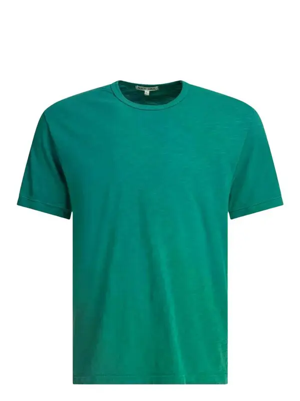 ALEX MILL Cotton Crew-neck T-shirt - Green
