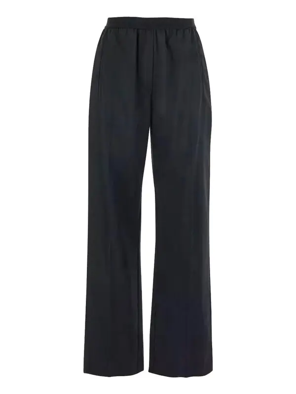 TELA Stormo Elasticated-waist Trousers - Black