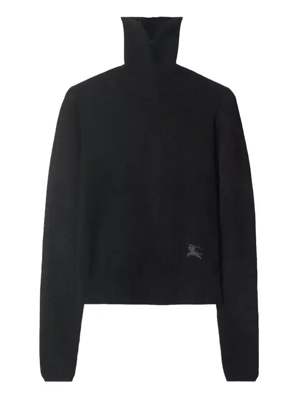 Burberry Turtleneck Sweater - Black